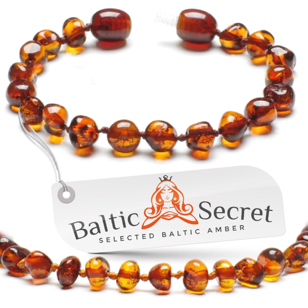 Baltic Amber Teething Beads | Necklaces, Bracelets, Anklets – tagged ...